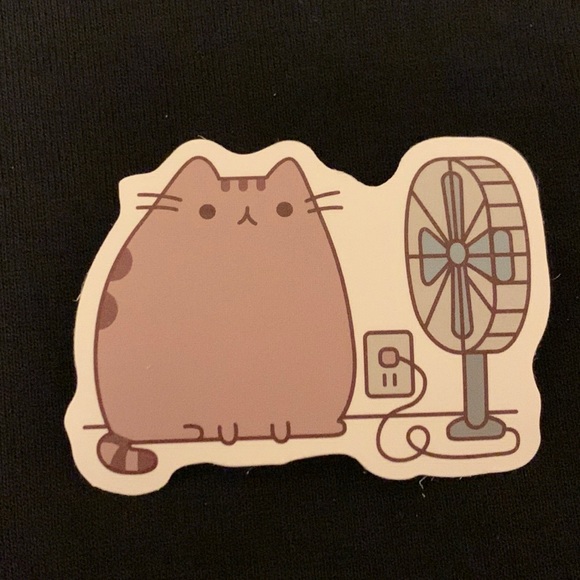 Pusheen | Accessories | In Bundle Pusheen Fan Sticker New | Poshmark